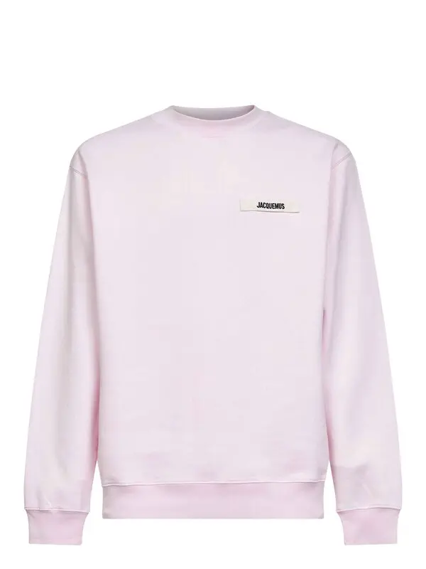 Jacquemus Organic Cotton Fleece Sweatshirt - Multicolor