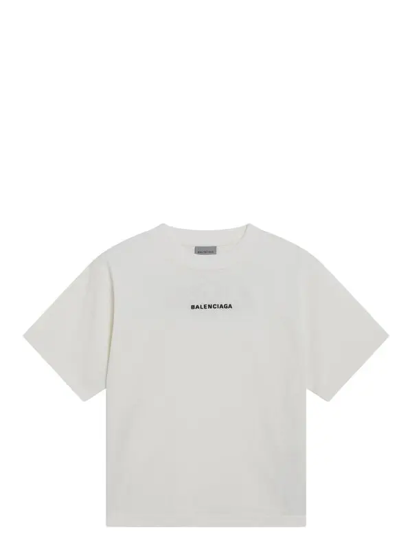 Balenciaga Back Logo T-shirt - White