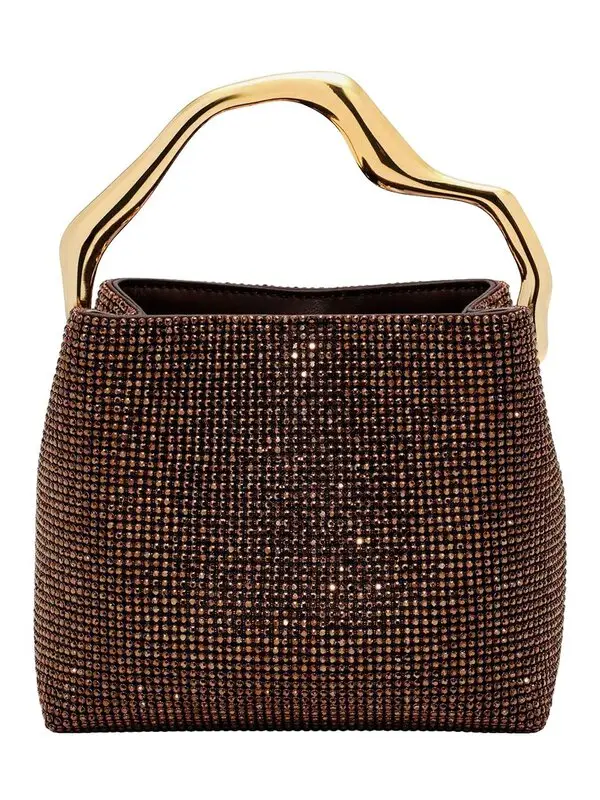 Cult Gaia Solene Mini Handbag With Crystals - Multicolor