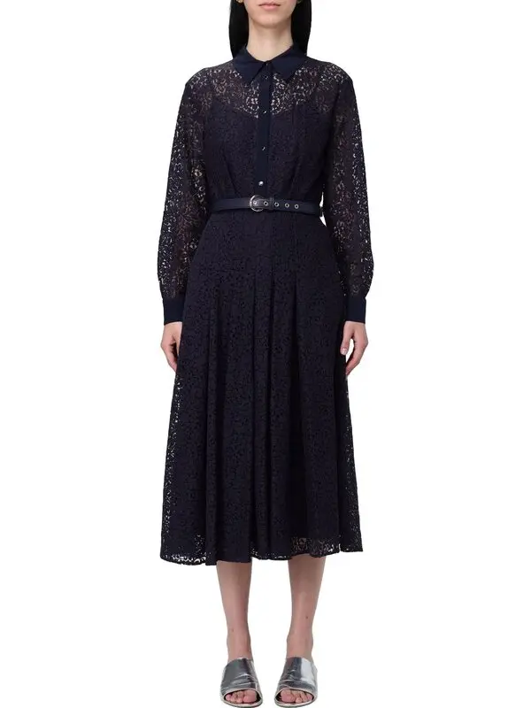 Max Mara Lace Dress - Blue
