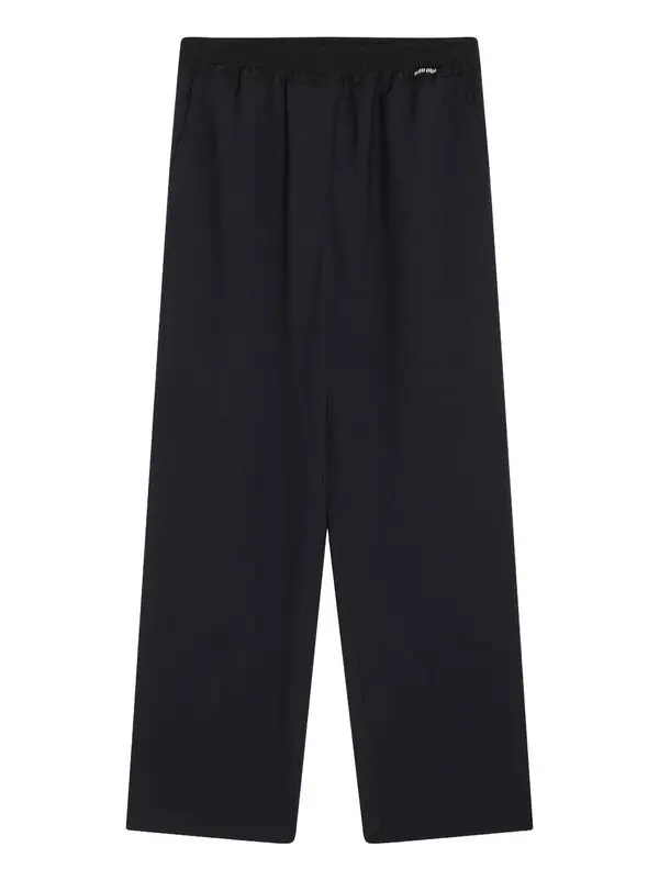 Miu Miu Virgin Wool Pants - Multicolor