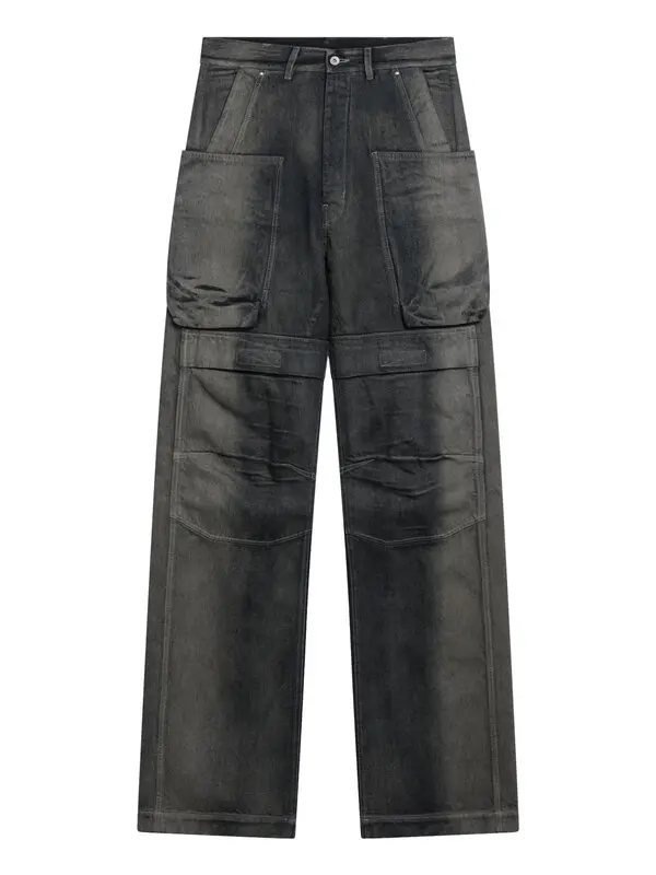 Rick Owens Stefan Cargo Straight-leg Denim Jeans - Multicolor
