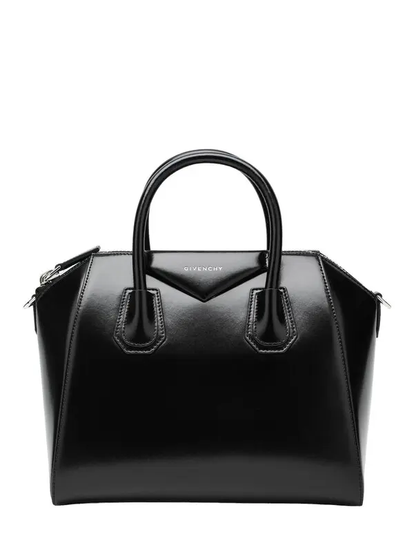 Givenchy Small Antigona Leather Handbag - Black