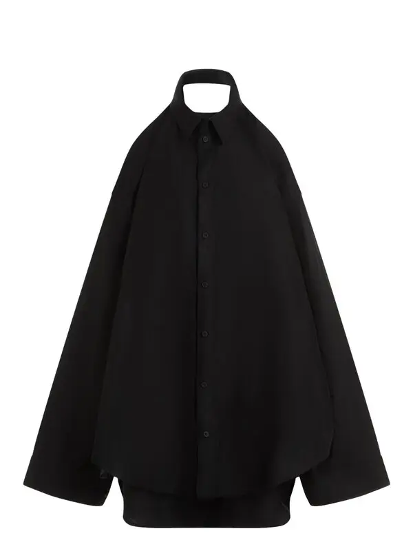 Balenciaga Shirt Dress - Black