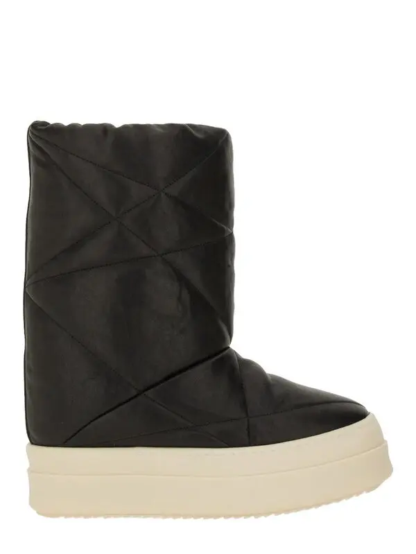 Rick Owens Boot Mega Bumper Lunar - Black