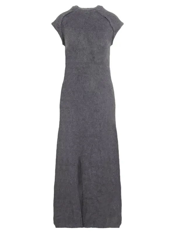 JIL SANDER Knit Long Dress - Gray