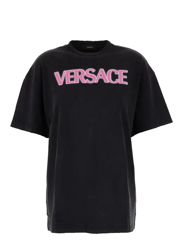 Versace Logo T-shirt - Multicolor