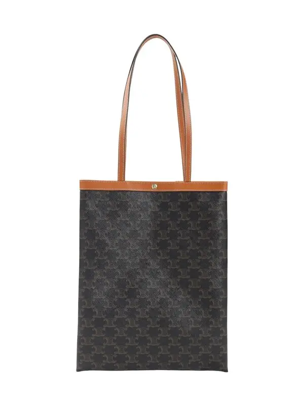 Celine Medium Flat Shopper Handbag - Multicolor
