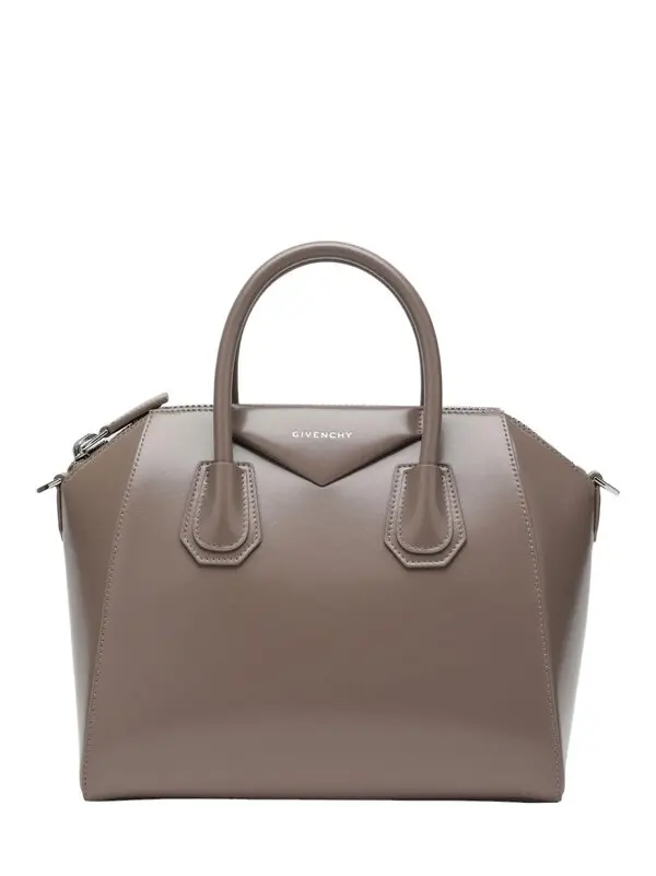 Givenchy Antigona Small Leather Handbag - Gray