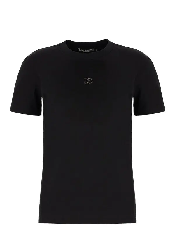 Dolce & Gabbana Embellished Crewneck T-shirt - Multicolor