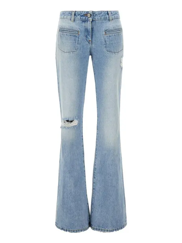 Palm Angels Flare Jeans - Multicolor