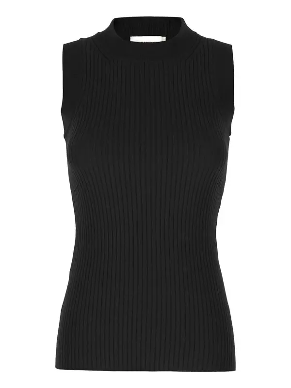 Sportmax Ribbed Knit Sleeveless Top - Multicolor