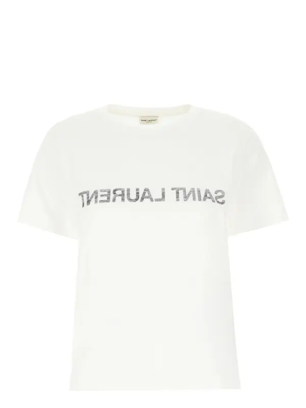 Saint Laurent Logo T-shirt - Multicolor