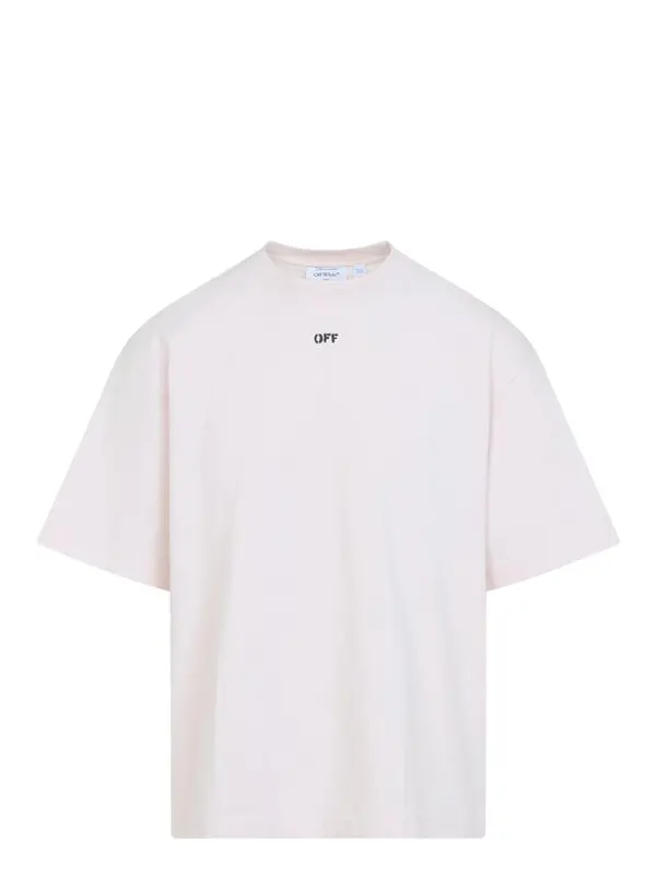 Off-White Rubbed Paint Arrows Skate T-shirt - Multicolor