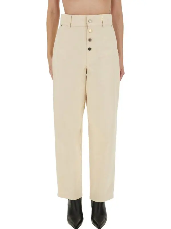 Moschino Straight Fit Jeans - Cream