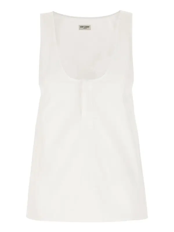 Saint Laurent Sleeveless Top - Multicolor