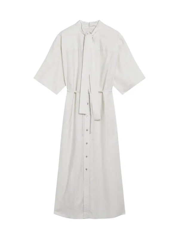 LEMAIRE Reversible Silk-blend Dress - Cream