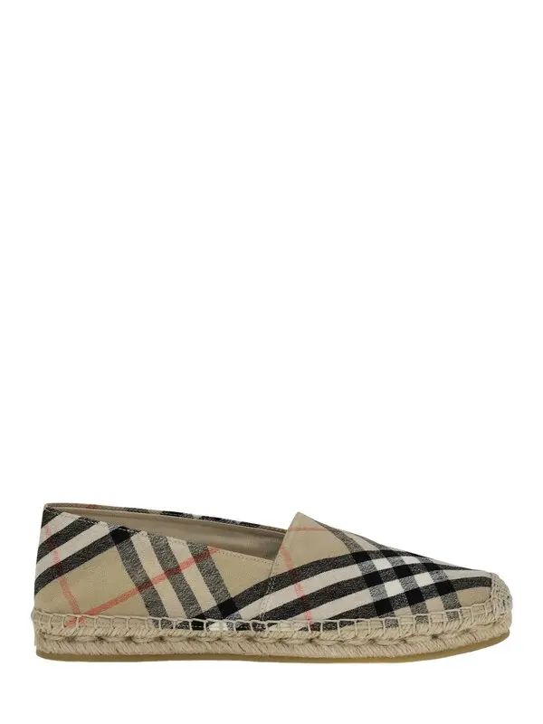 Burberry Mews Check Espadrilles - Multicolor