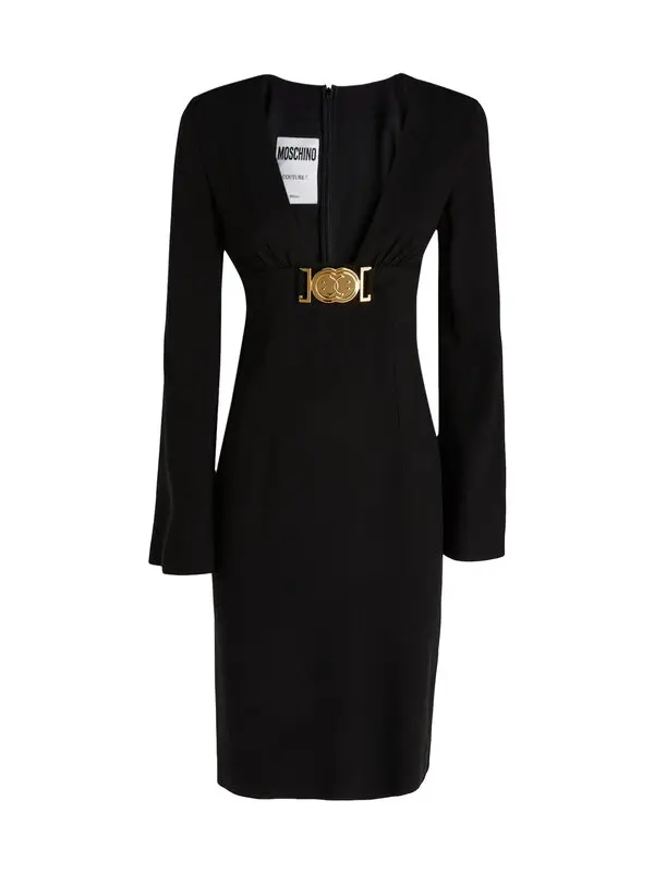 Moschino Belted Dress - Multicolor