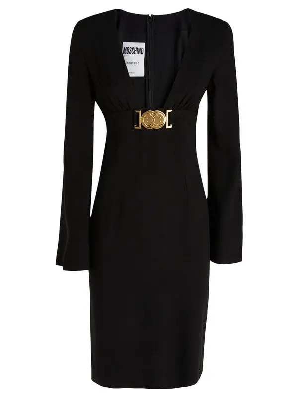 Moschino Belted Dress - Multicolor