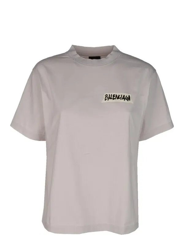 Balenciaga Logo T-shirt - Multicolor