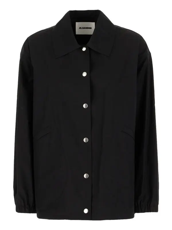 JIL SANDER Black Jacket - Multicolor