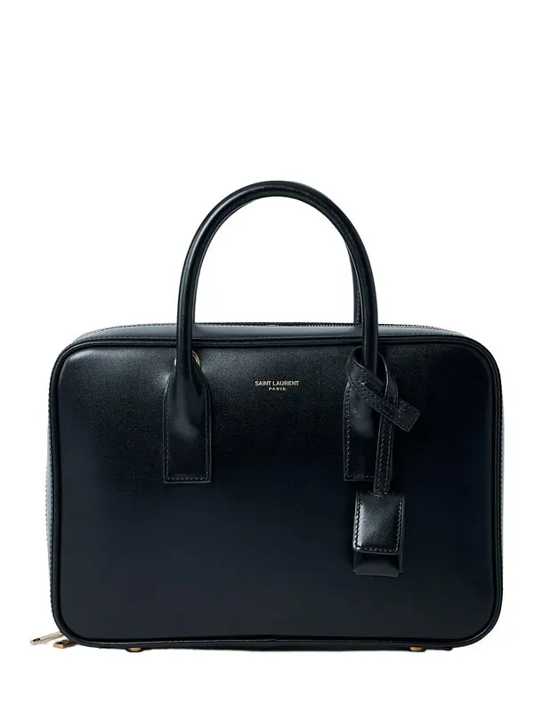 Saint Laurent Small Sac De Jour Box Handbag - Black