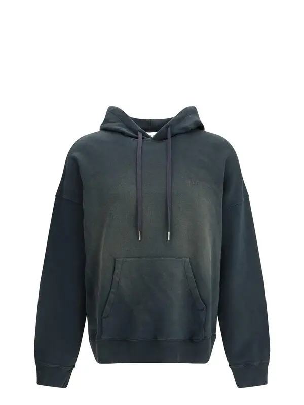 GOLDEN GOOSE Journey" Embroidered Cotton Fleece Hoodie - Green