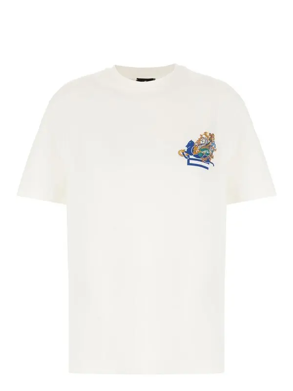 Etro Embroidered T-shirt - Multicolor