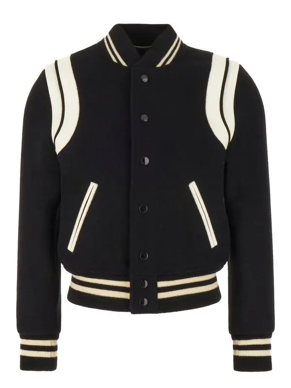 Saint Laurent Varsity Jacket - Multicolor
