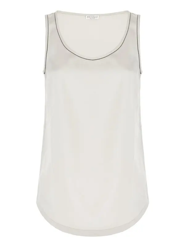Brunello Cucinelli Sleeveless Top - Multicolor
