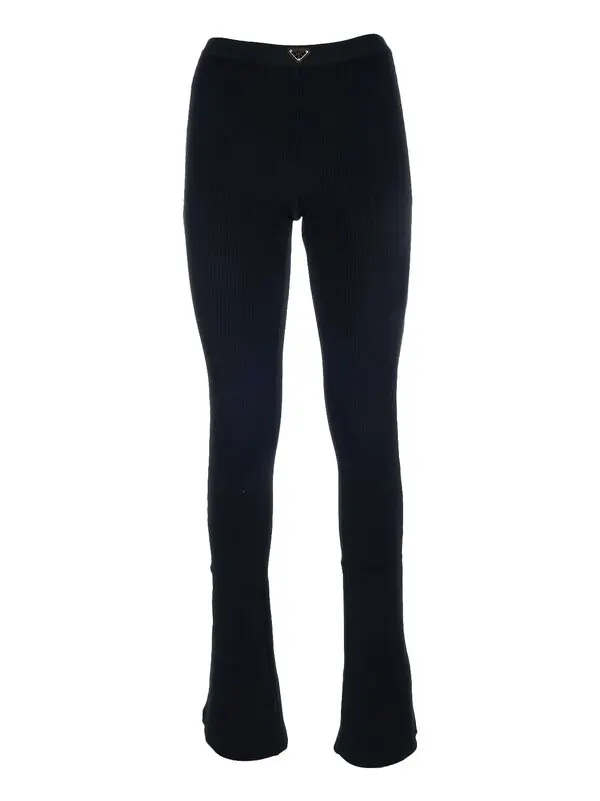 Prada Ribbed Knit Trousers - Multicolor