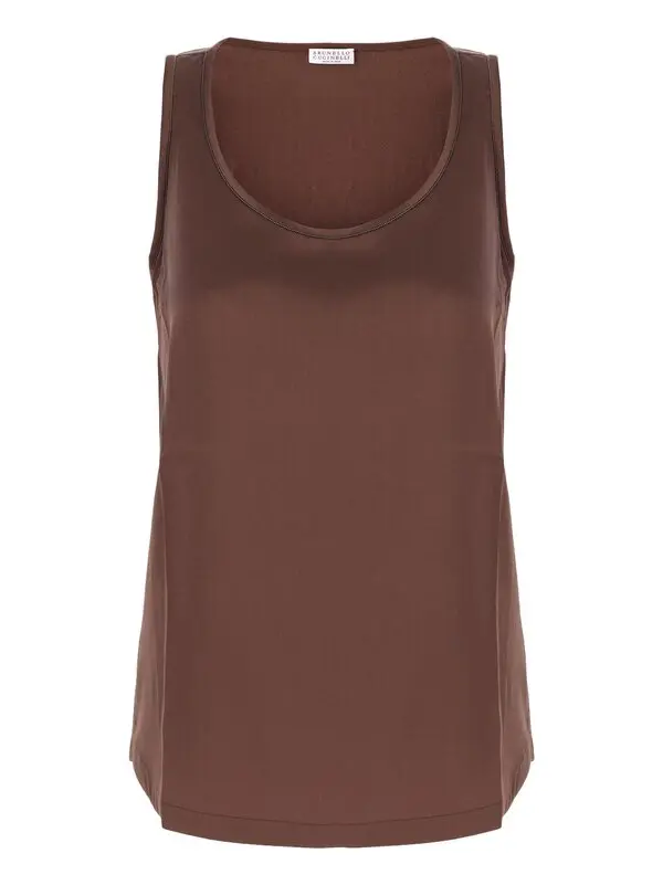 Brunello Cucinelli Sleeveless Top - Multicolor