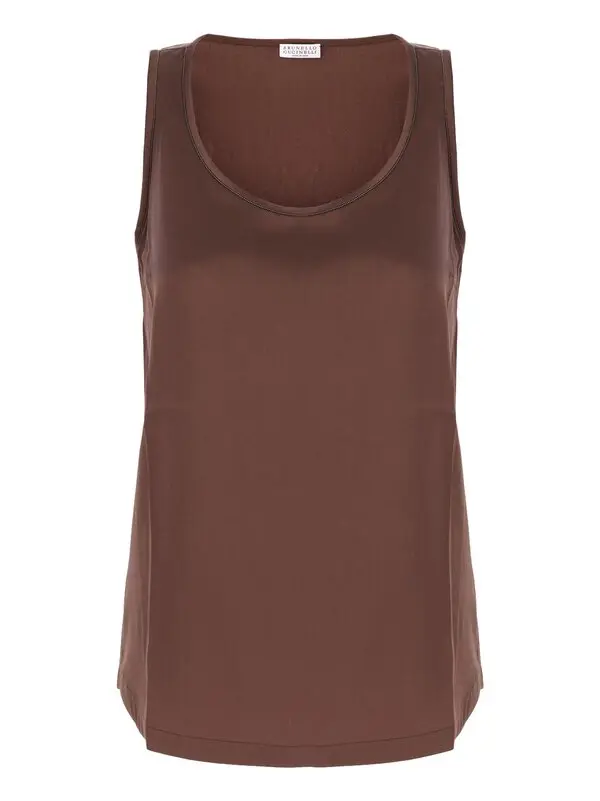 Brunello Cucinelli Sleeveless Top - Multicolor