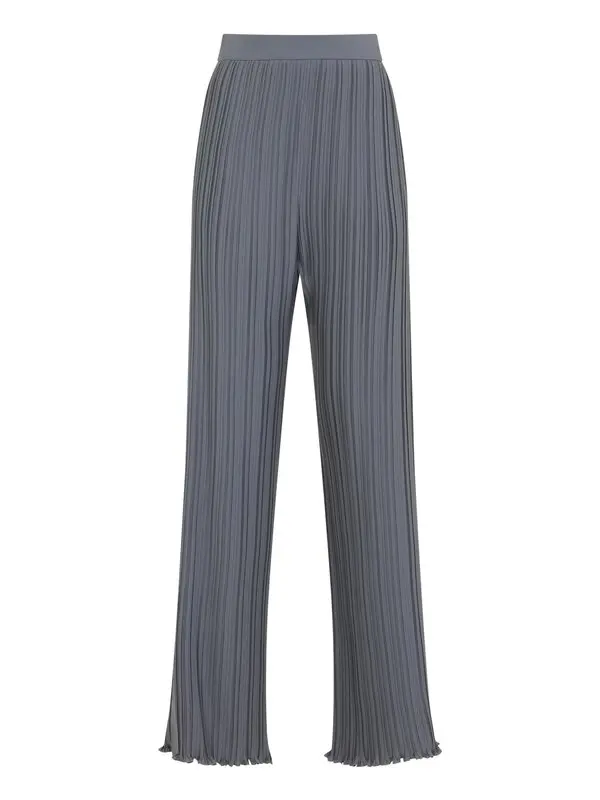 LANVIN Pleated Trousers - Gray