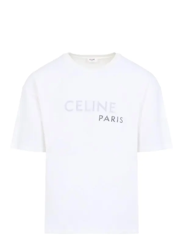 Celine Double Layered T-shirt - White