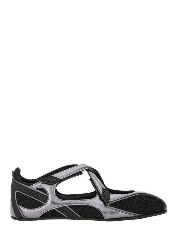 Attico Ballerina Flat Floor 1 - Black