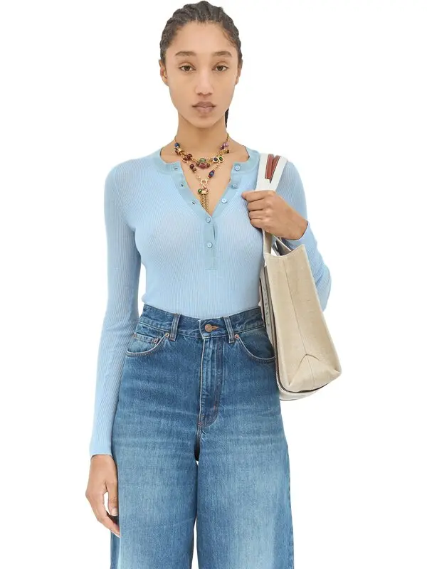 Chloé Medium Woody Tote Bag - Cream
