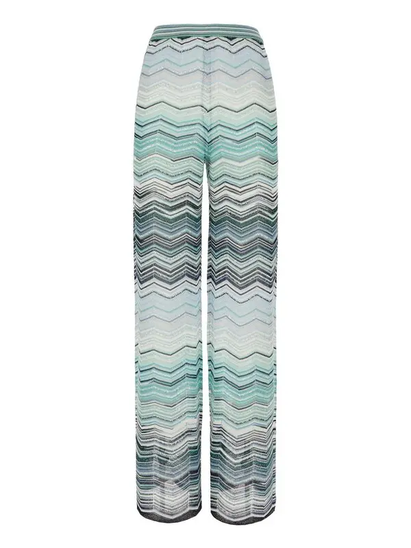 Missoni Chevron Pattern Trousers - Multicolor