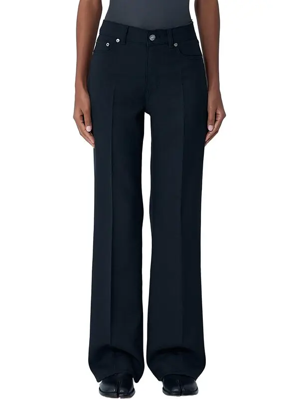 Our Legacy Permanent Crease Boot Cut Pants - Black