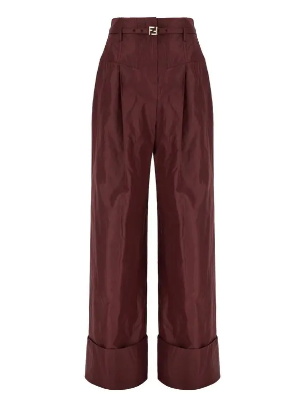 Fendi Clothing Trousers - Multicolor