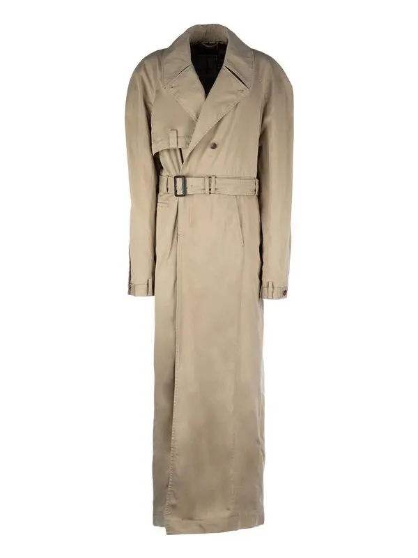 Balenciaga Trench Coat - Multicolor