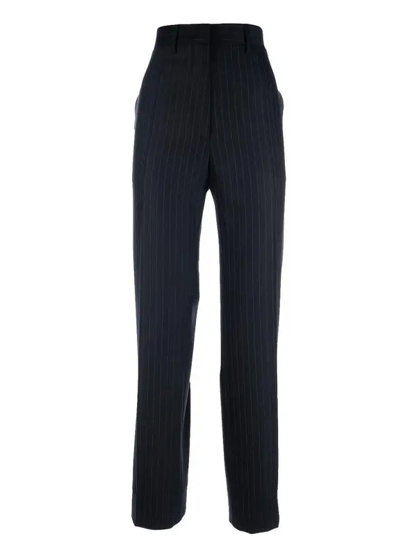 Miu Miu Striped Trousers - Multicolor
