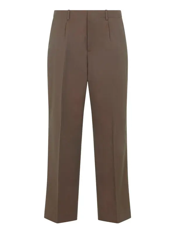 Our Legacy Borrowed Virgin Wool Pants - Brown