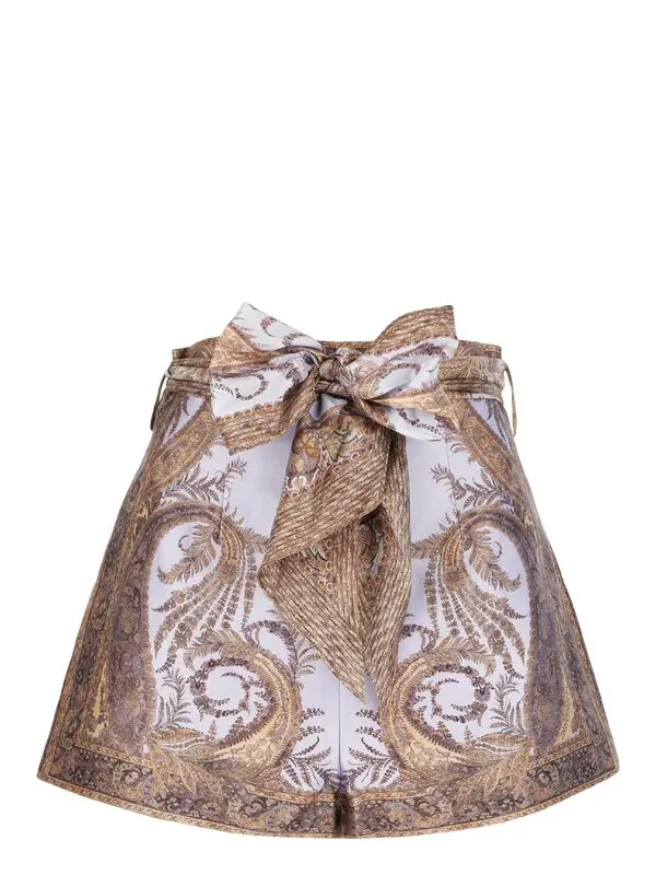 Zimmermann Printed Paisley Shorts - Multicolor