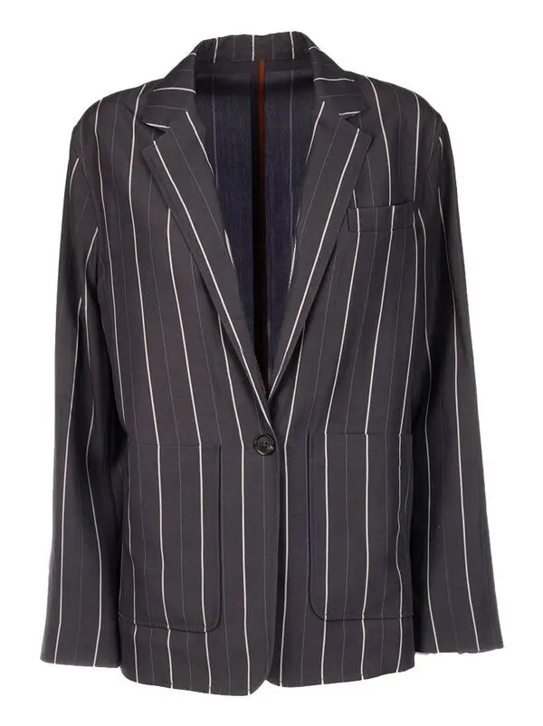 Paul Smith Striped Blazer - Multicolor