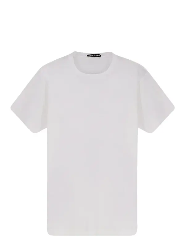 TOM FORD Cotton And Silk T-shirt - Multicolor
