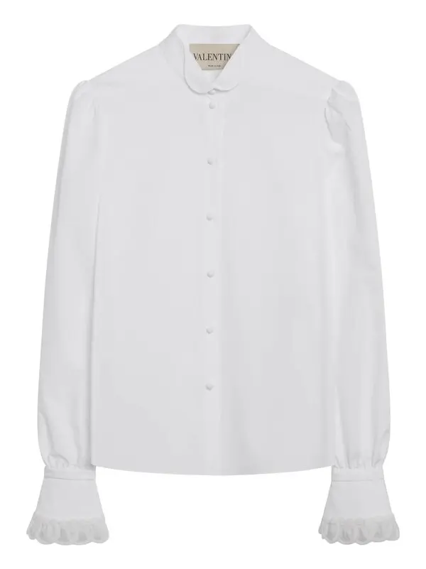 Valentino Garavani Cotton Poplin Shirt - White