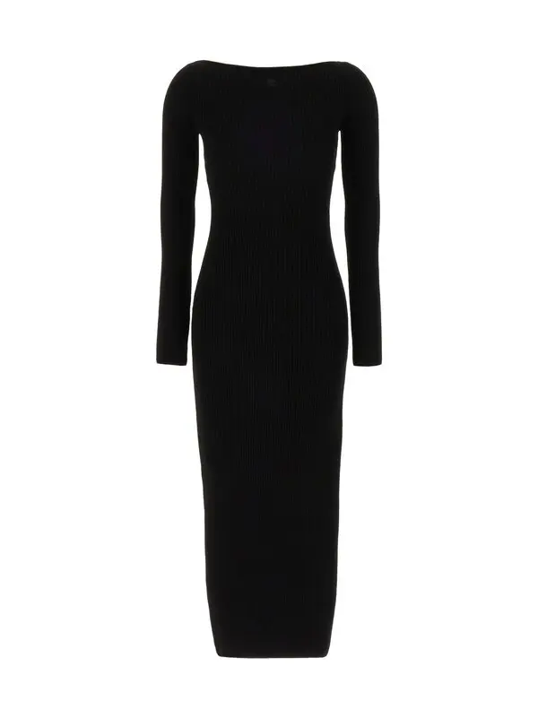 COURREGES Ribbed Knit Dress - Multicolor
