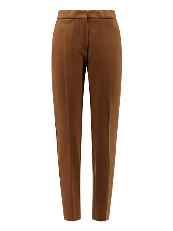 Max Mara Pegno Trousers In Viscose Blend - Multicolor